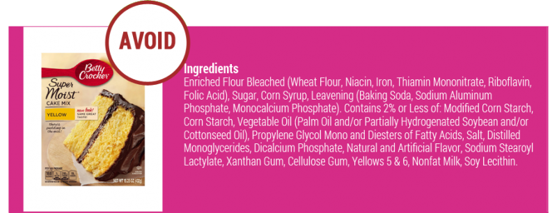 What’s in Your Cake Mix and Frosting? – Diet Sage